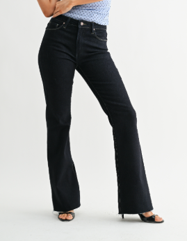 Midnight High Rise Flares – Luxe 83 LLC