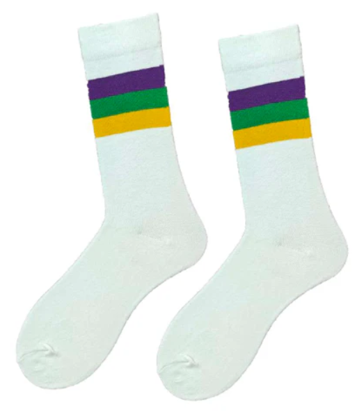 MG Stripe Socks – Luxe 83 LLC